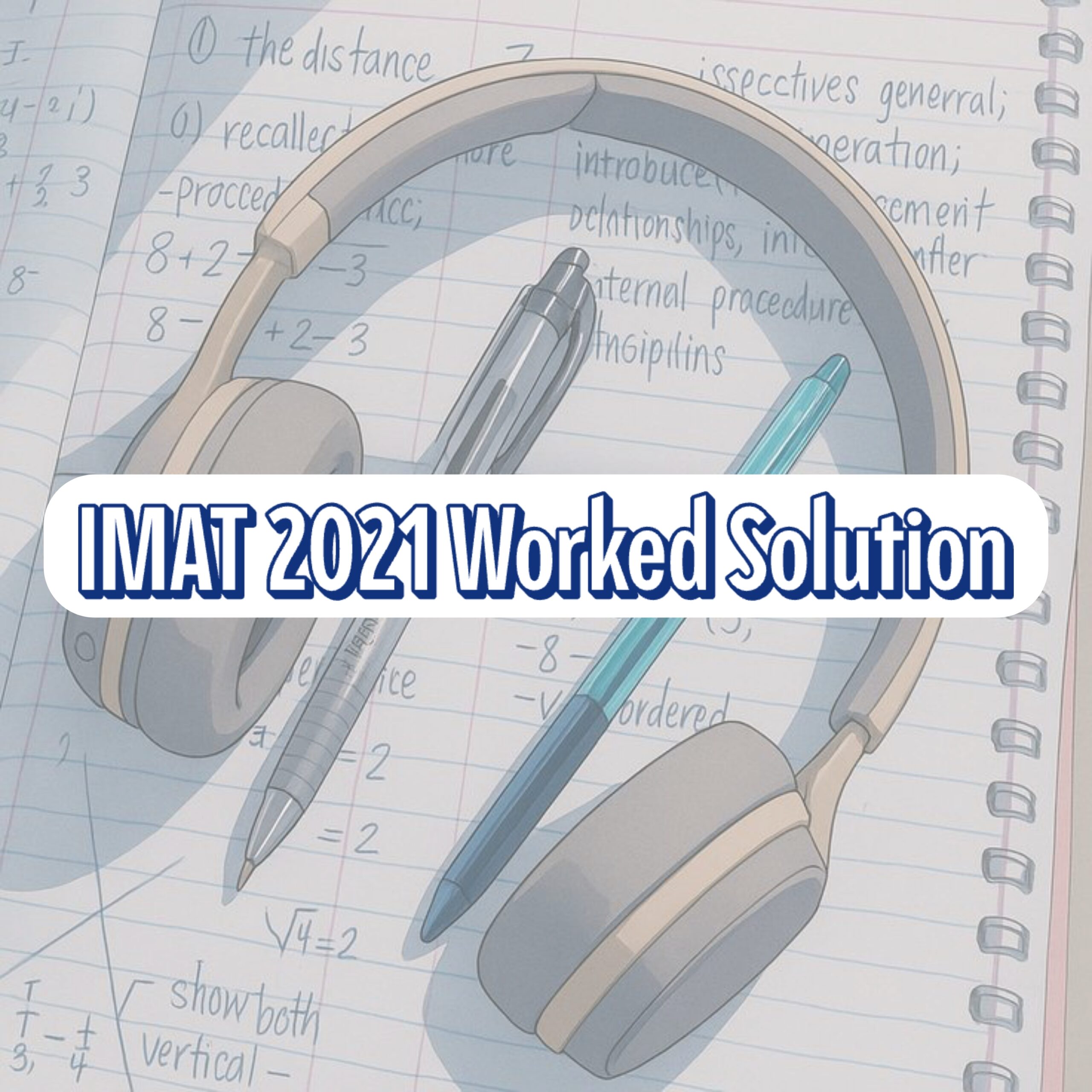 IMAT Worked Solution